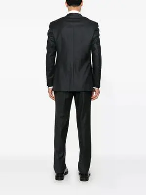 Canali Pinstriped Suit - Grey