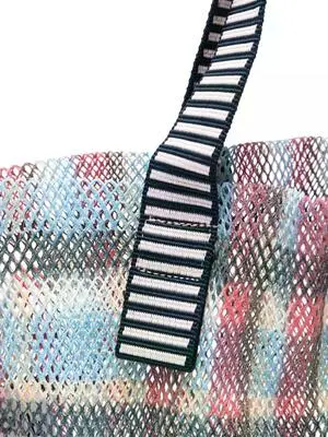 ÉPICE Plaid Kanpur Tote Bag