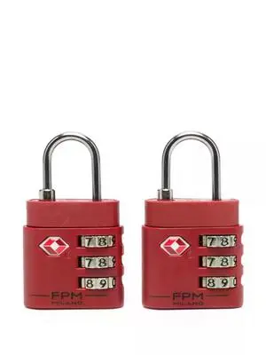 FPM MILANO Combination Padlocks Two Pack