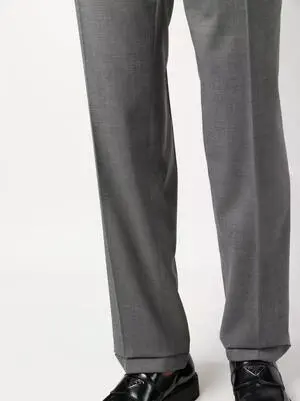 Canali Straight-leg Wool Tailored Trousers