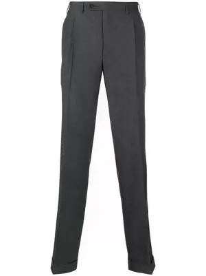 Canali Straight-leg Wool Tailored Trousers