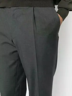 Canali Straight-leg Wool Tailored Trousers