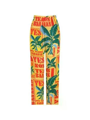 AMIR SLAMA Printed Trousers