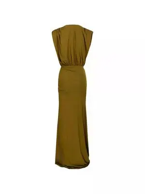 AMAZUIN Meghan Draped Maxi Dress