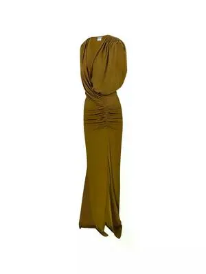 AMAZUIN Meghan Draped Maxi Dress