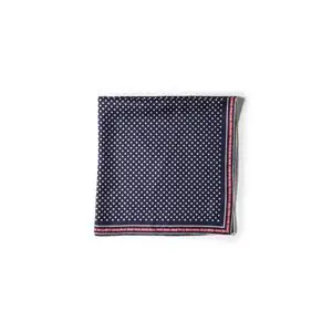 Miu Miu Printed Silk Scarf - Blue/white