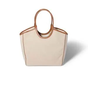 Miu Miu Ivy Canvas And Leather Bag