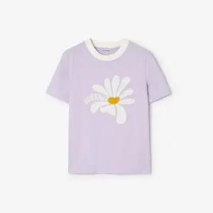 Burberry Daisy Cotton T-shirt - Clematis Purple