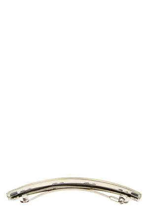 Chanel Acrylic 'cc' Barrette