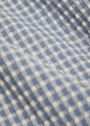Nn07 Reed Checked Stretch-cotton Overshirt
