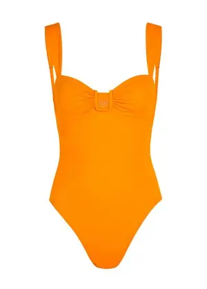 AWAY THAT DAY Cannes One-piece Swimsuit - Orange