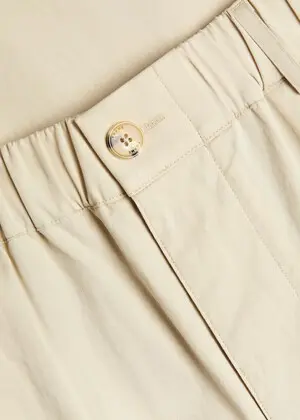 FRAME Straight-leg Cotton Trousers
