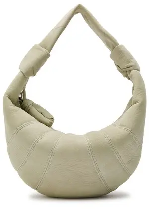 LEMAIRE Fortune Croissant Mini Nubuck Leather Shoulder Bag - Sage