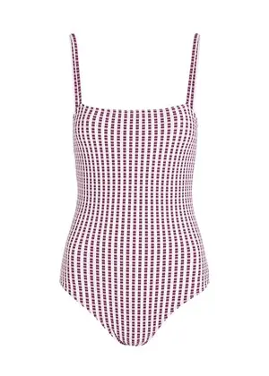 NOUNOU Anita Square-neck Swimsuit - Pink