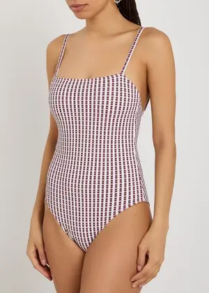 NOUNOU Anita Square-neck Swimsuit