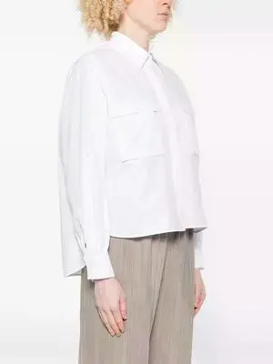 Max Mara Pocket Layered Shirt - White