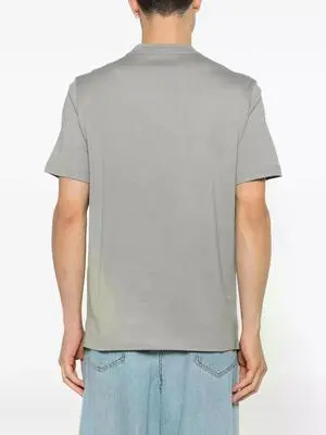 Brioni Embroidered Round-neck T-shirt