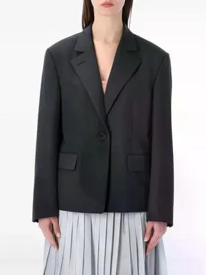 LOW CLASSIC Notched-lapel Button-fastening Blazer