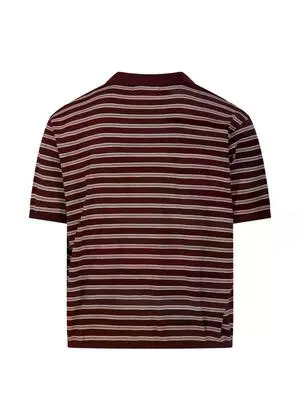 COOR Striped-pattern Polo Shirt