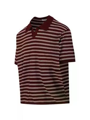 COOR Striped-pattern Polo Shirt