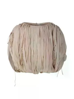 INTO THE EAST Draped Blouse