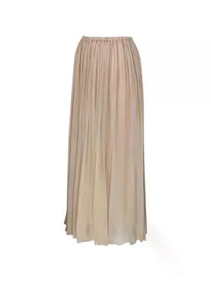 INTO THE EAST Pleated Maxi Skirt