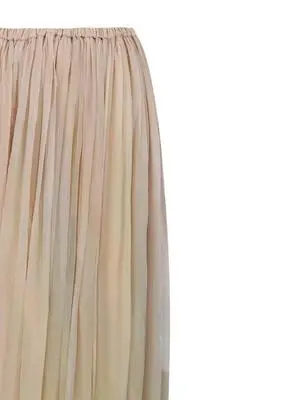 INTO THE EAST Pleated Maxi Skirt