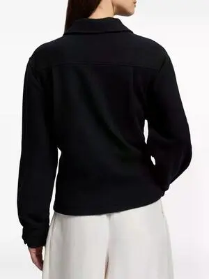 Ralph Lauren Lace-up Collared Sweatshirt