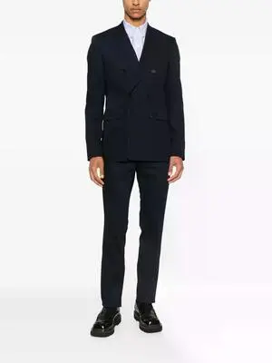 Sandro Wide-leg Wool Suit Trousers