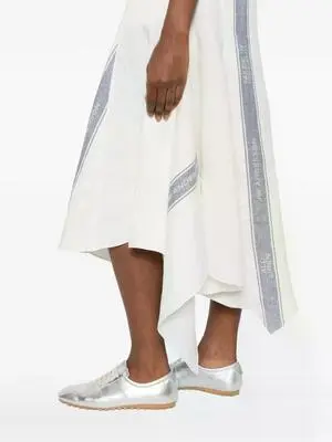 JW Anderson Asymmetric-hem Dress - White