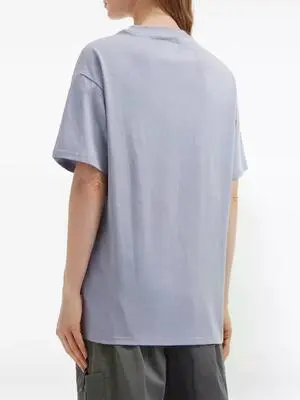 Izzue Graphic-print Cotton T-shirt - Blue
