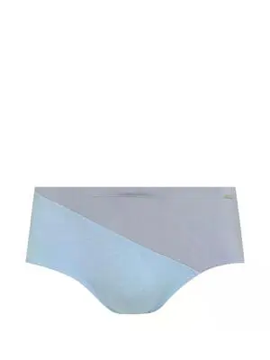 AMIR SLAMA Colour-block Swimming Trunks - Blue