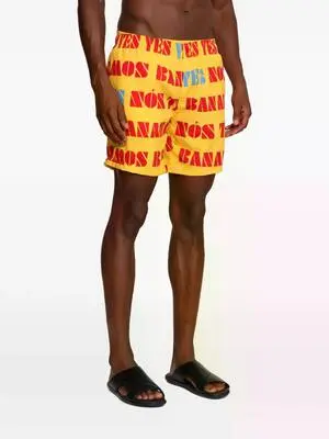 AMIR SLAMA Printed Bermuda Shorts