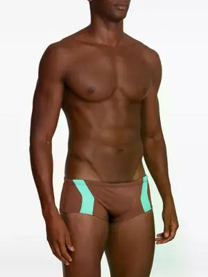 AMIR SLAMA Colour-block Swimming Trunks