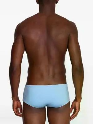 AMIR SLAMA Panelled Swimming Trunks - Blue