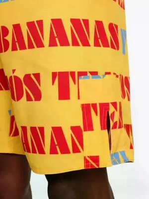 AMIR SLAMA Printed Deck Shorts