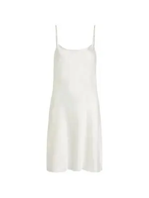 Olivia Von Halle Venus Mini Dress Neutrals
