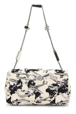 Chanel Canvas Airplane Flap Bag