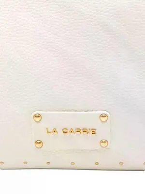 LA CARRIE Tassel-detail Shoulder Bag - White