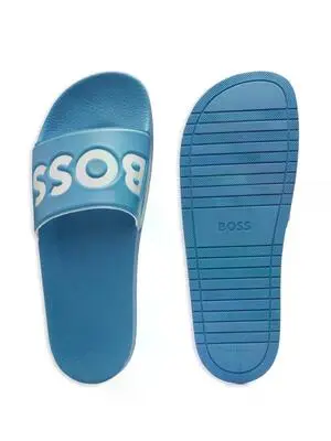 BOSS Logo-lettering Slides - Blue