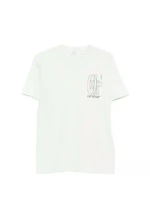 Green Off-White T-Shirts for Men 