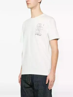 Off-White Logo-print T-shirt - Green