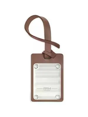 FPM MILANO Leather Tag - Brown