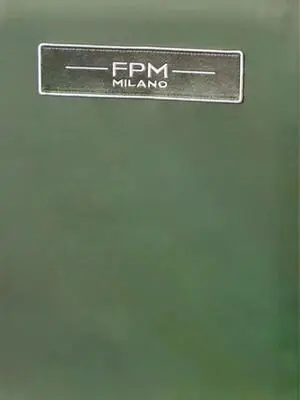 FPM MILANO Logo Luggage Cover - Green