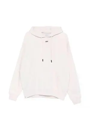 Off-White Graphic Hoodie - Pink