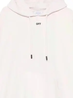 Off-White Graphic Hoodie - Pink