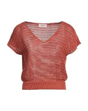 Agnona Silk And Cotton Open-knit Sweater