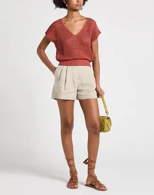 Agnona Silk And Cotton Open-knit Sweater