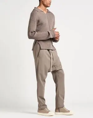 Rick Owens Ribbed-knit V-neck Cotton Sweater
