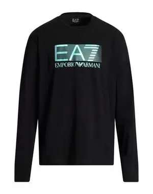 EA7 T-shirt Size Cotton, Elastane - Black